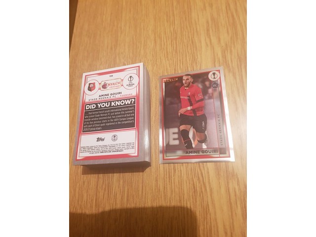 Kartice Club Competitions 2022 2023 Topps Merlin Chrome