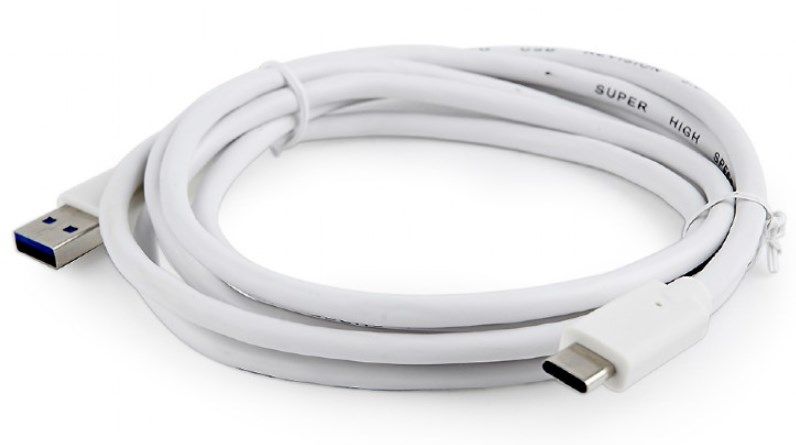 CCP-USB3-AMCM-6-W Gembird 3A/36W USB 3.0 AM to Type-C cable (AM/CM), 1.8 m, white