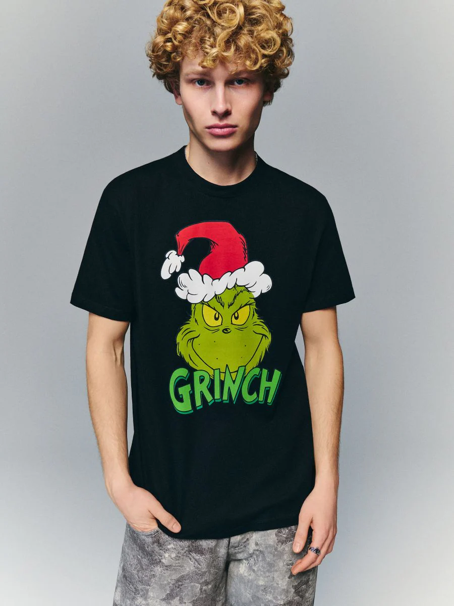 Praznična majica Grinch