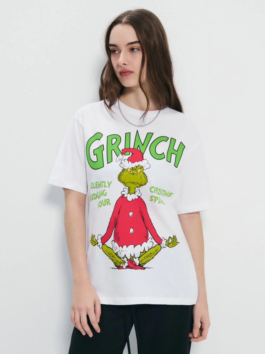 Praznična majica Grinch