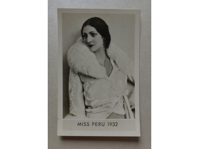 Miss Peru 1932