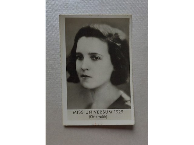 Miss Universum Austrija 1929