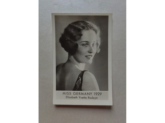 Miss Nemacka 1929