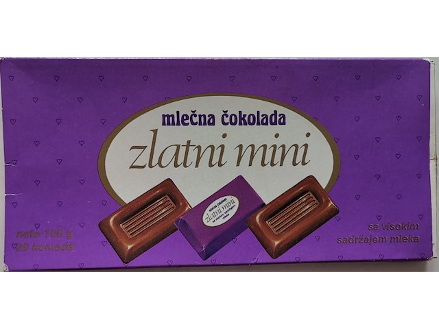 Cokolada zlatni mini Nada Stark