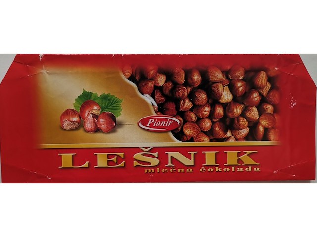 Mlečna čokolada sa lešnikom Pionir