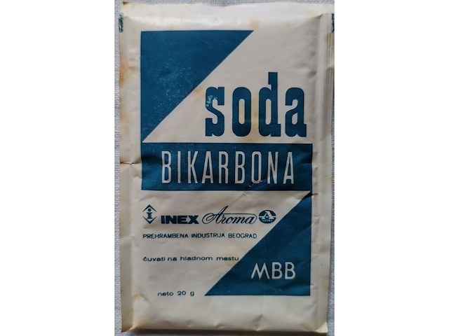 Aroma Beograd soda bikarbona Jugoslavija