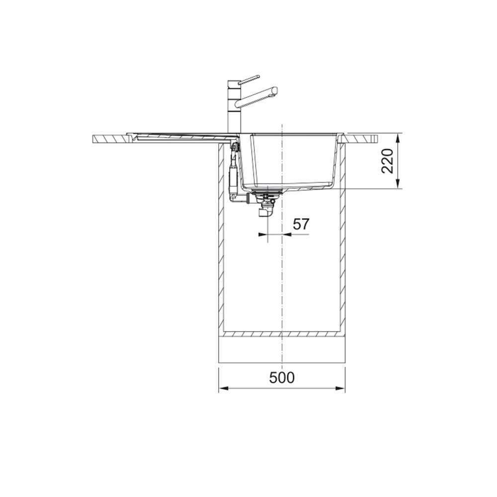 Franke sudopera UBG 611-86 A 114.0682.522