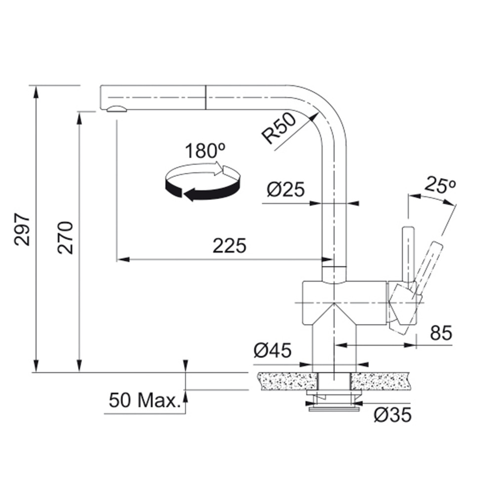 Franke slavina Atlas Neo-D Sensor 115.0625.523