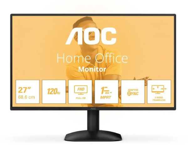 Monitor 27'' AOC 27B31H IPS 1920x1080/120Hz/HDMI/VGA/TILT