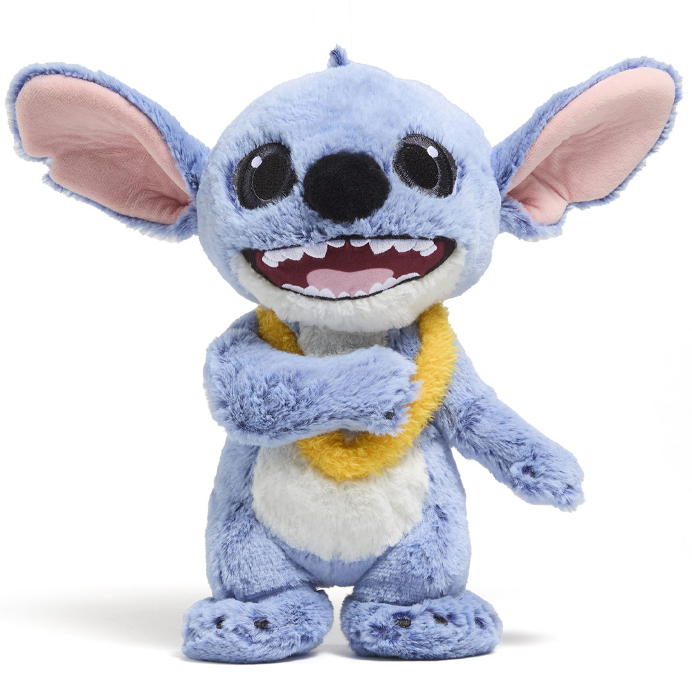 Stitch plišana figura sa ogrlicom 25 cm