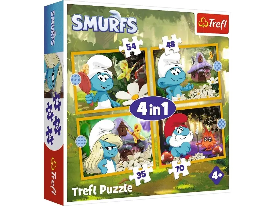 Trefl Slagalica Smurfs, 207 delova