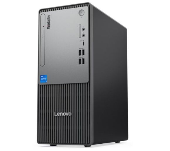 Lenovo - TC neo 50t Gen5 TWR i3-14100/16GB DDR5/M.2 512GB/VGA,HDMI,DP/180W/K+M/W11P 3Y