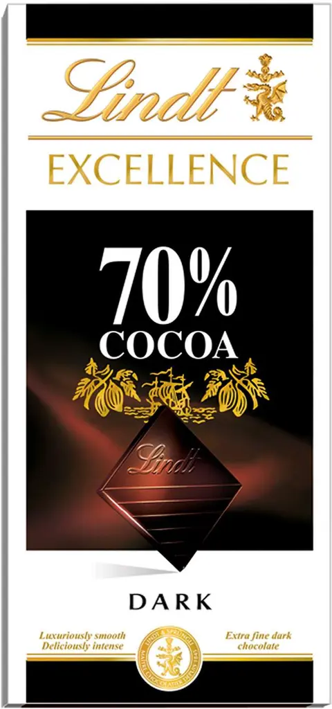 Lindt Čokolada Excellence 70%, 100g