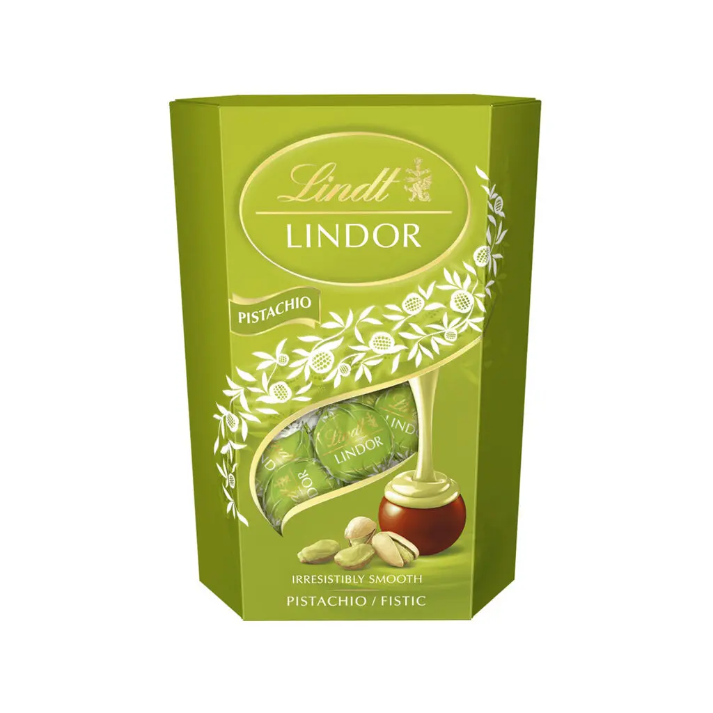 Lindt Bombonjera Lindor Pistaći, 200g