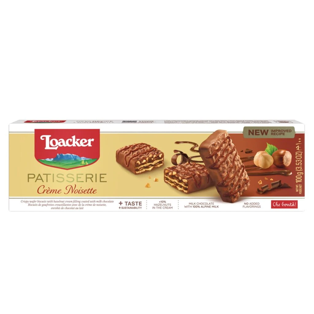 Loacker Vafl Lešnik, 100g