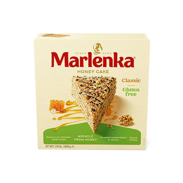 Marlenka Torta medena sa orasima 800 gr bez glutena