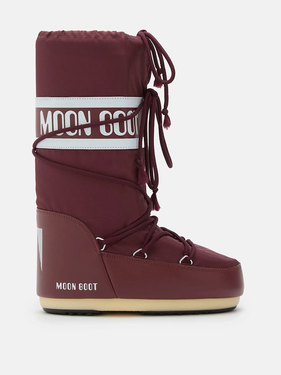 MOON BOOT ICON NAYLON BURGUNDY