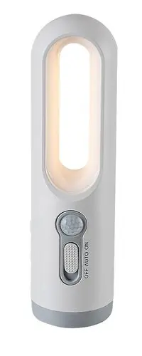 Rabalux Stona lampa Radko, Baterijska, Punjiva, Senzor, LED, 0.8W, 3000-7000K, Bela
