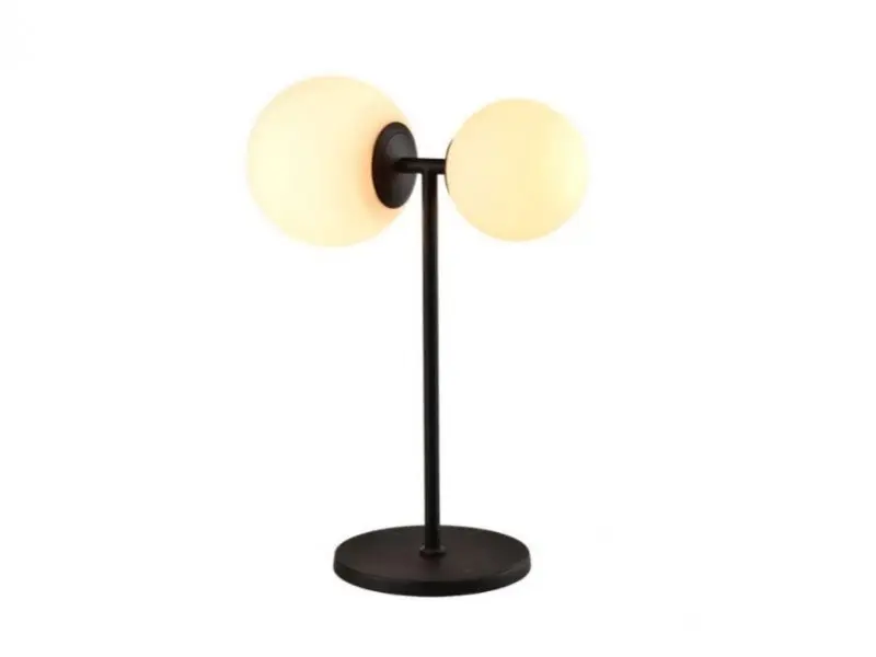VESTA 432 Stona lampa, 1*E27/1*E14, Mat, Crna