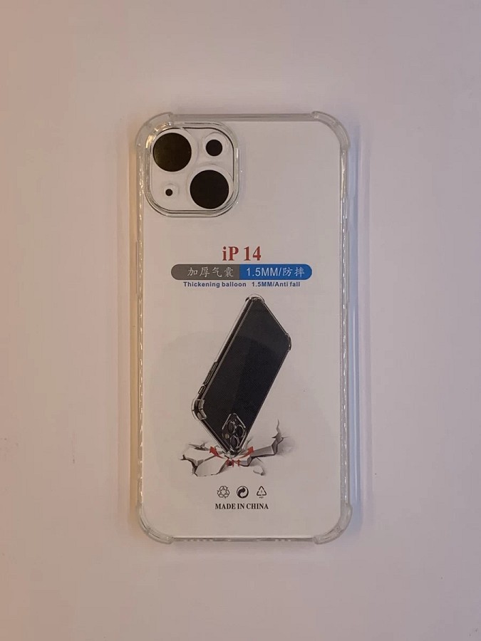 iPhone 14 transparent sa ojačanim ivicama