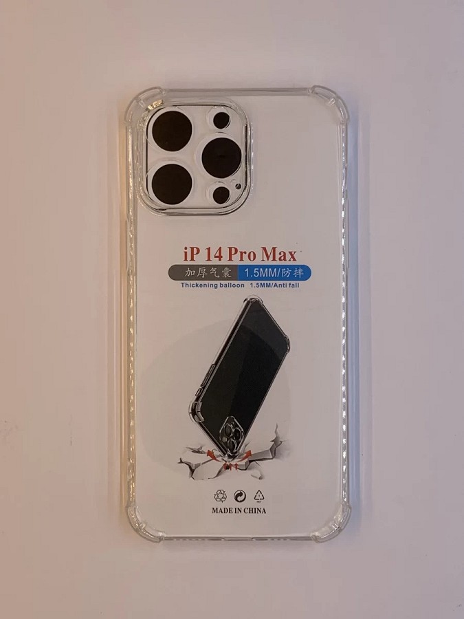 iPhone 14 Pro Max transparent sa ojačanim ivicama