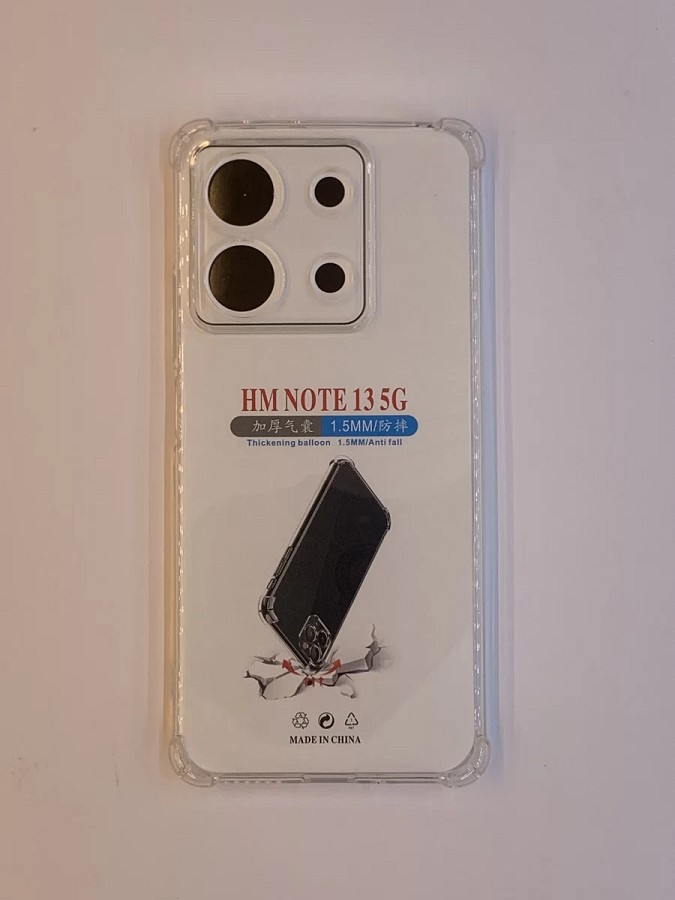 Xiaomi Note 13 5G transparent sa ojačanim ivicama