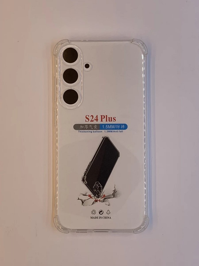 Samsung S24+ transparent sa ojačanim ivicama
