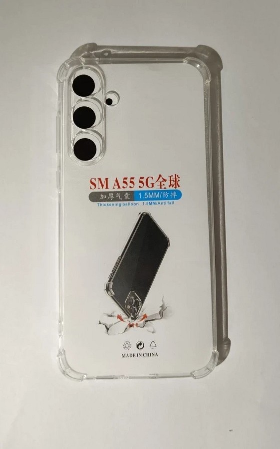 Samsung A55 zaštitna maska transparent
