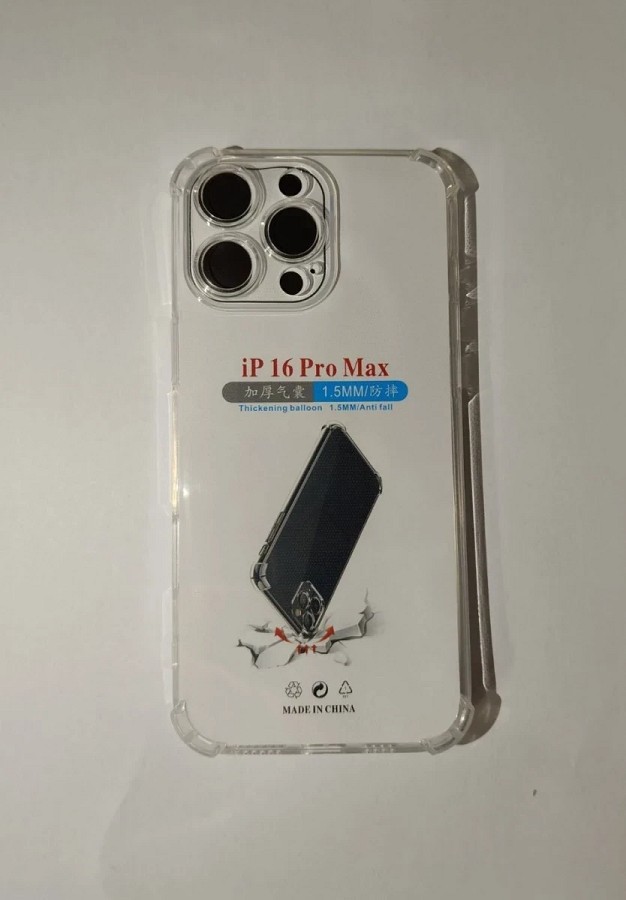 iPhone 16 Pro Max zaštitna maska transparent