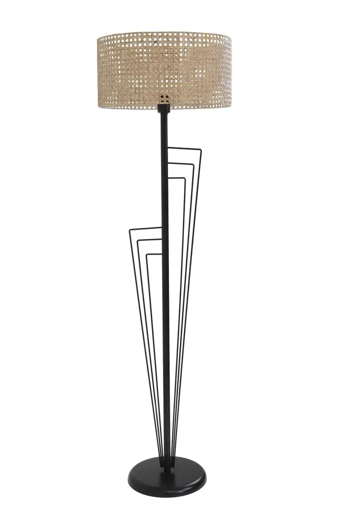 Opviq Podna lampa Kelebek, 165 cm, E27, Crna