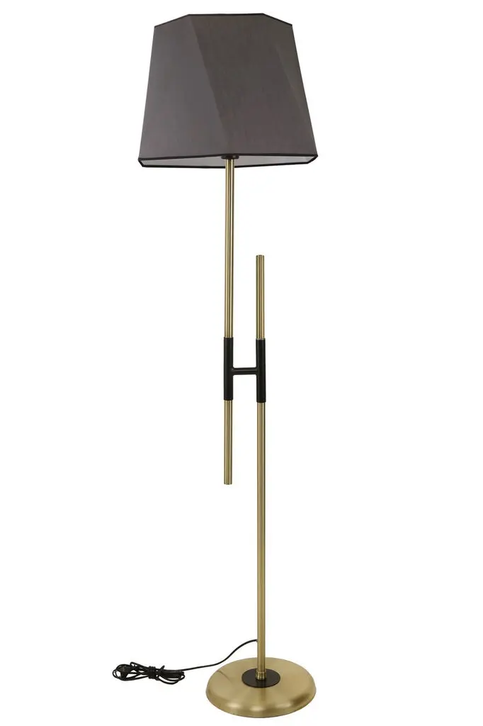 Opviq Podna lampa Felix, 165 cm, E27, Zlatne boje