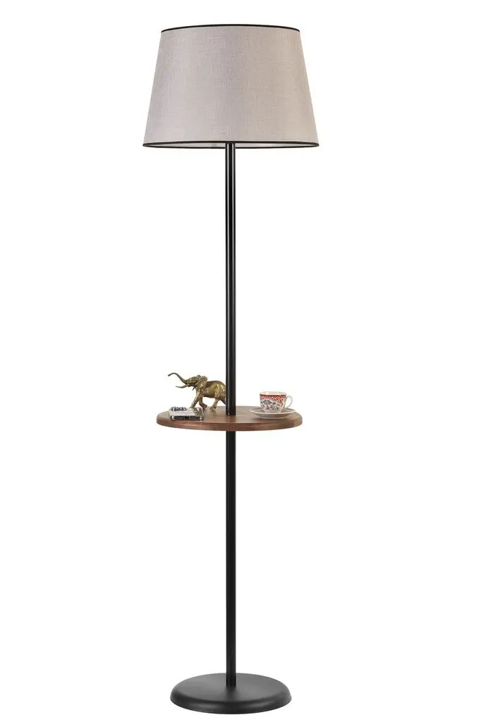 Opviq Podna lampa Mercan, 162 cm, E27, Crna