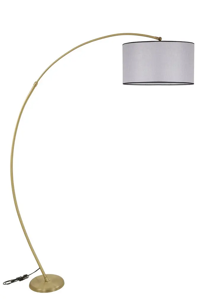 Opviq Podna lampa Mısra, 85-185 cm, E27, Zlatne boje