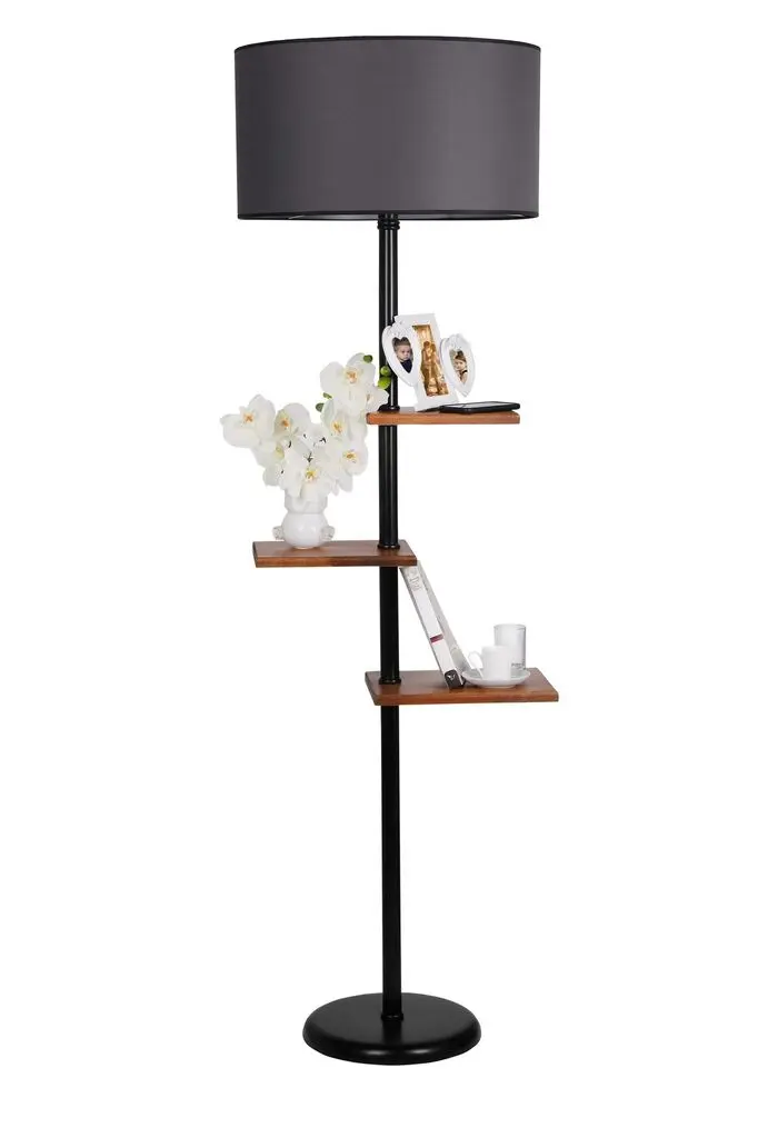 Opviq Podna lampa Moda, 163 cm, E27, Crna