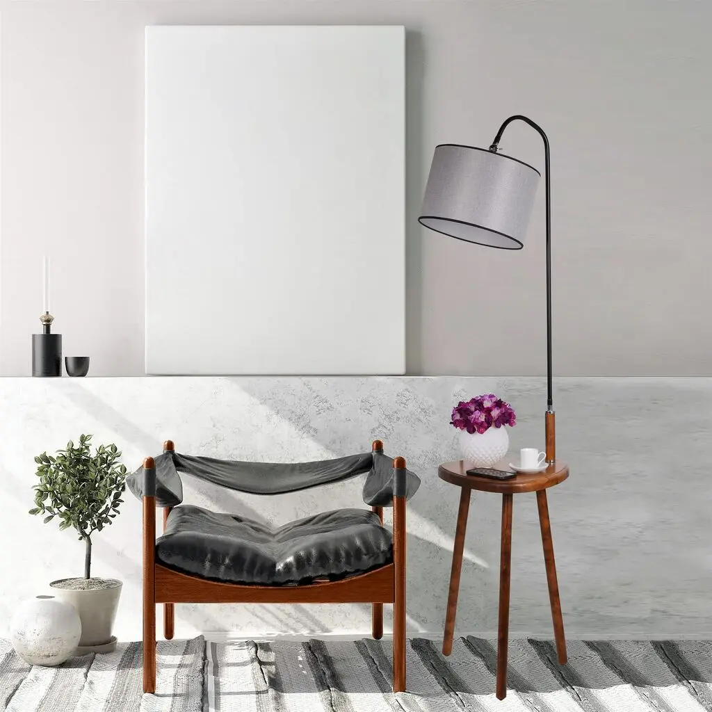 Opviq 534LUN2125 Podna lampa, Siva