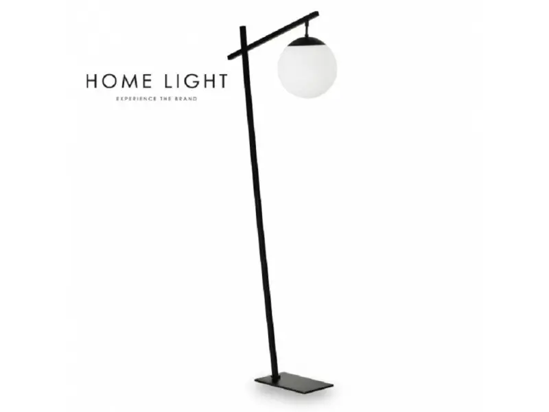 HOME LIGHT Vesta 610 Podna lampa 1*E27, Crna
