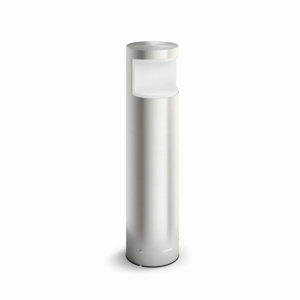 Philips Squirrel Podna spoljašnja lampa Inox, 1x6W, 230V, Hrom