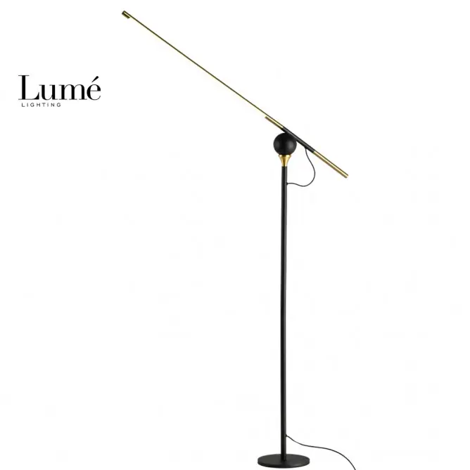 ARIA 43 Podna Lampa, 11W 3000K, Crna