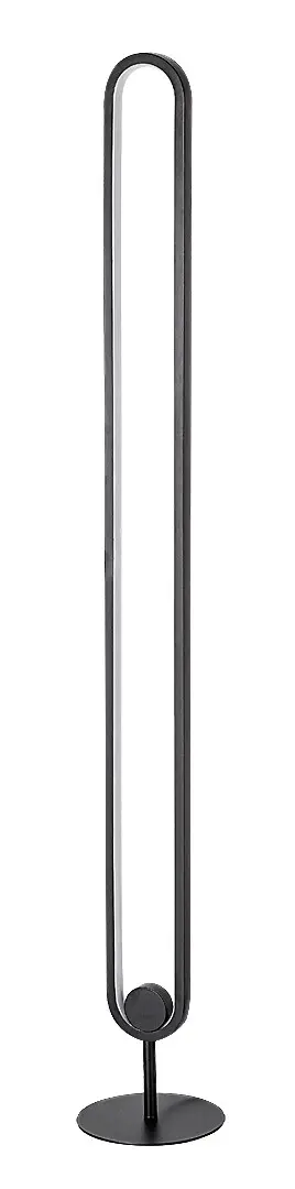 Podna lampa Barto RGB/19W crna
