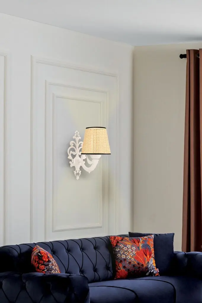 Opviq Zidna lampa Lily Coral, 15x10x13cm, IP20, Bež-Bela