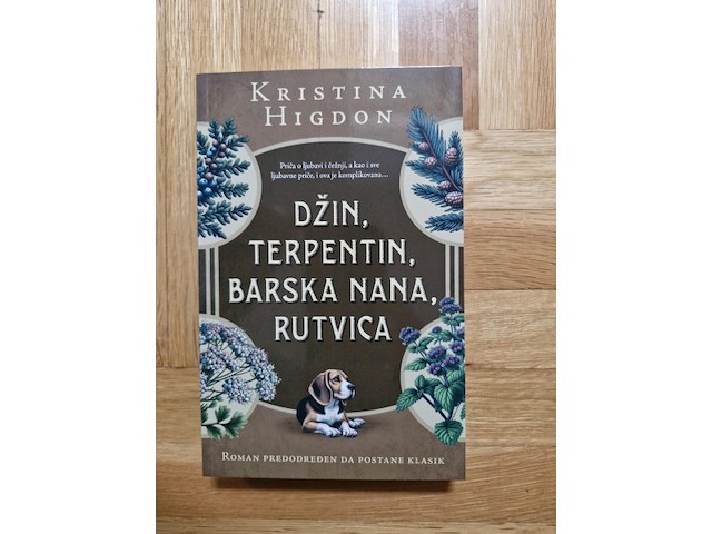 Džin, terpentin, barska nana, rutvica - Kristina Higdon