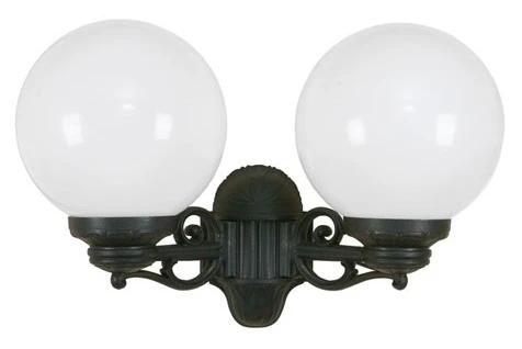 FUMAGALLI PORPORA/G250 Zidna lampa IP55 2xE27 crna