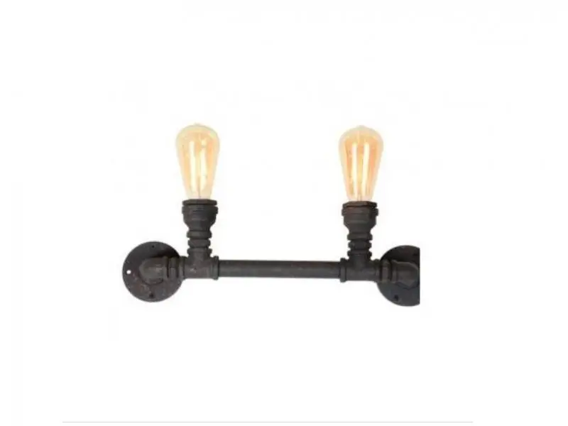 RUSTIK 38 W0095-2 Zidna lampa, 2*E27, Rust