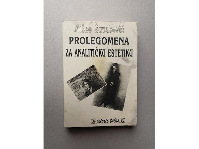 Prolegomena za analiticku estetiku - Misko Suvakovic