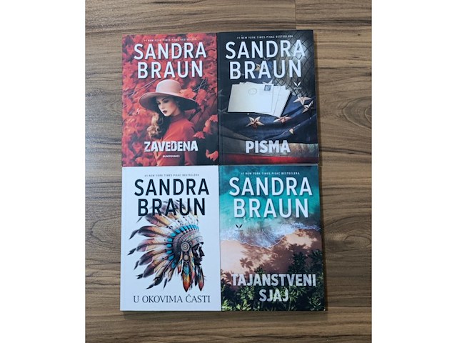 LOT knjiga Sandra Braun