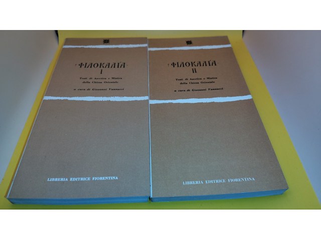 Philokalia 1-2 / Testi di ascetica e mistica della Chie