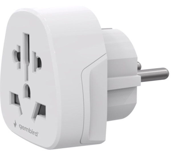 Travel adapter A-AC-EUMINTF Gembird EU suko 10A