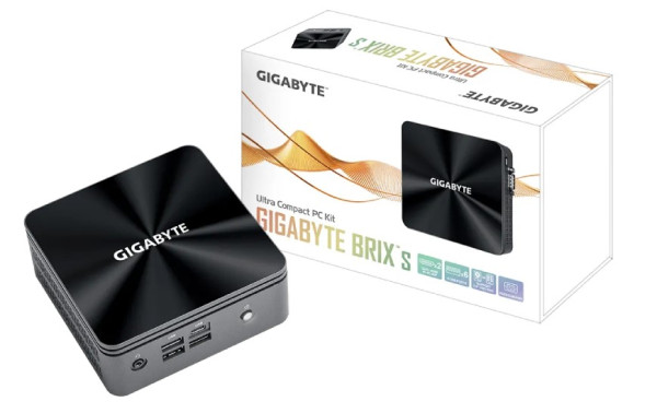 GIGABYTE GB-BRI5H-10210(E) BRIX Mini PC Intel i5-10210U 1.6 GHz(4.20 GHz)
