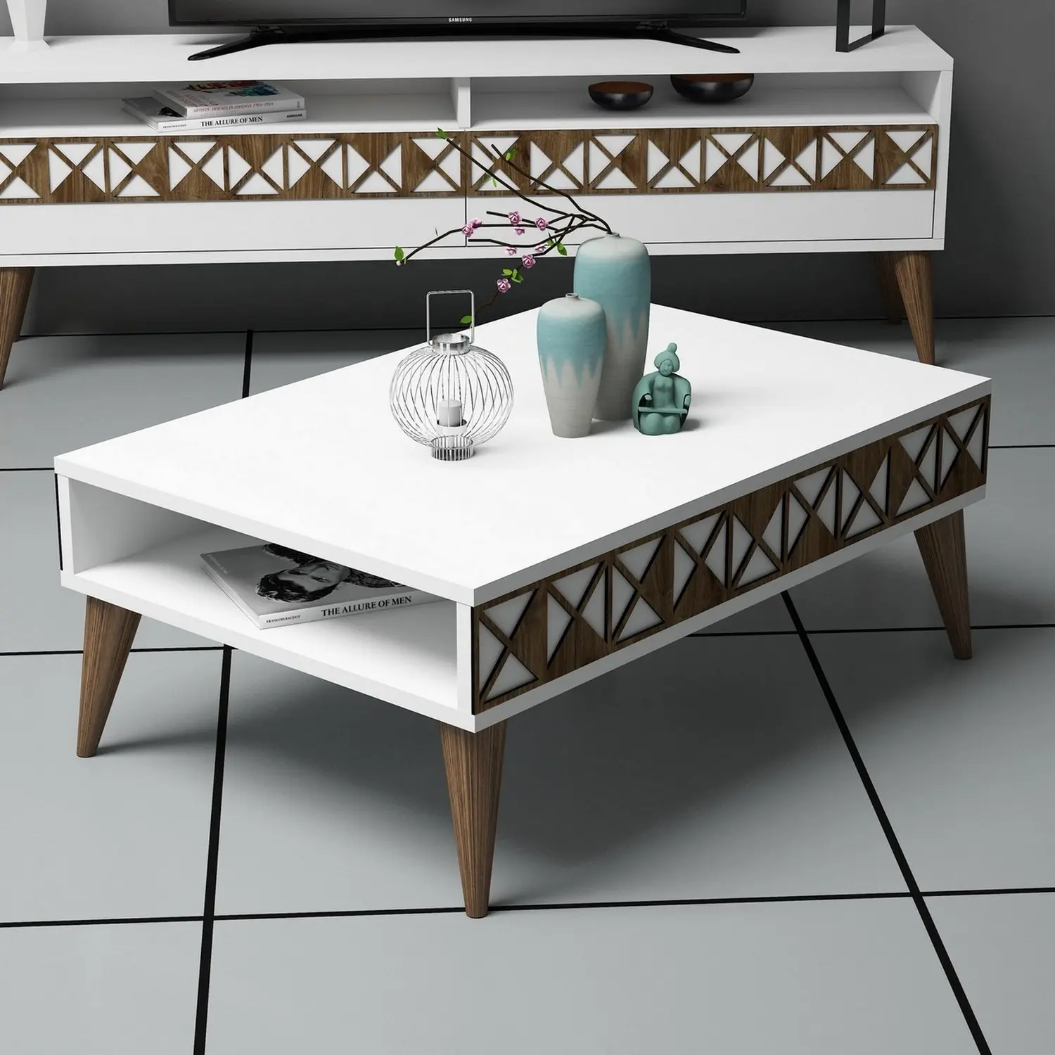 Hanah Home Klub sto Line 90x34,6x60​cm Beli