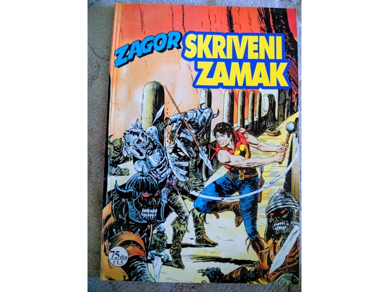 Zagor Bonelli Comics #3, Skriveni zamak